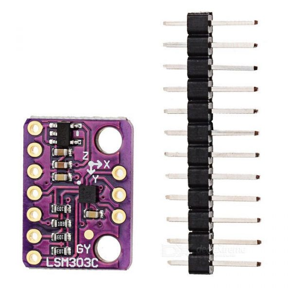 GY-LSM303C LIS3MDL 3 Axis Magnetometer Acceleration Sensor Module ...