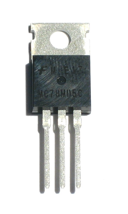L7805 +5V Fixed Output Positive Linear Voltage Regulator - Hacktronics