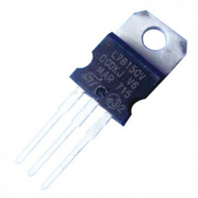 L7815 +15V Fixed Output Positive Linear Voltage Regulator - Hacktronics