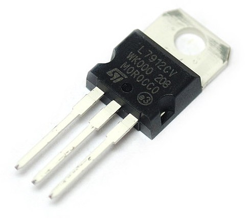 L7912 -12V Fixed Output Negative Linear Voltage Regulator - Hacktronics