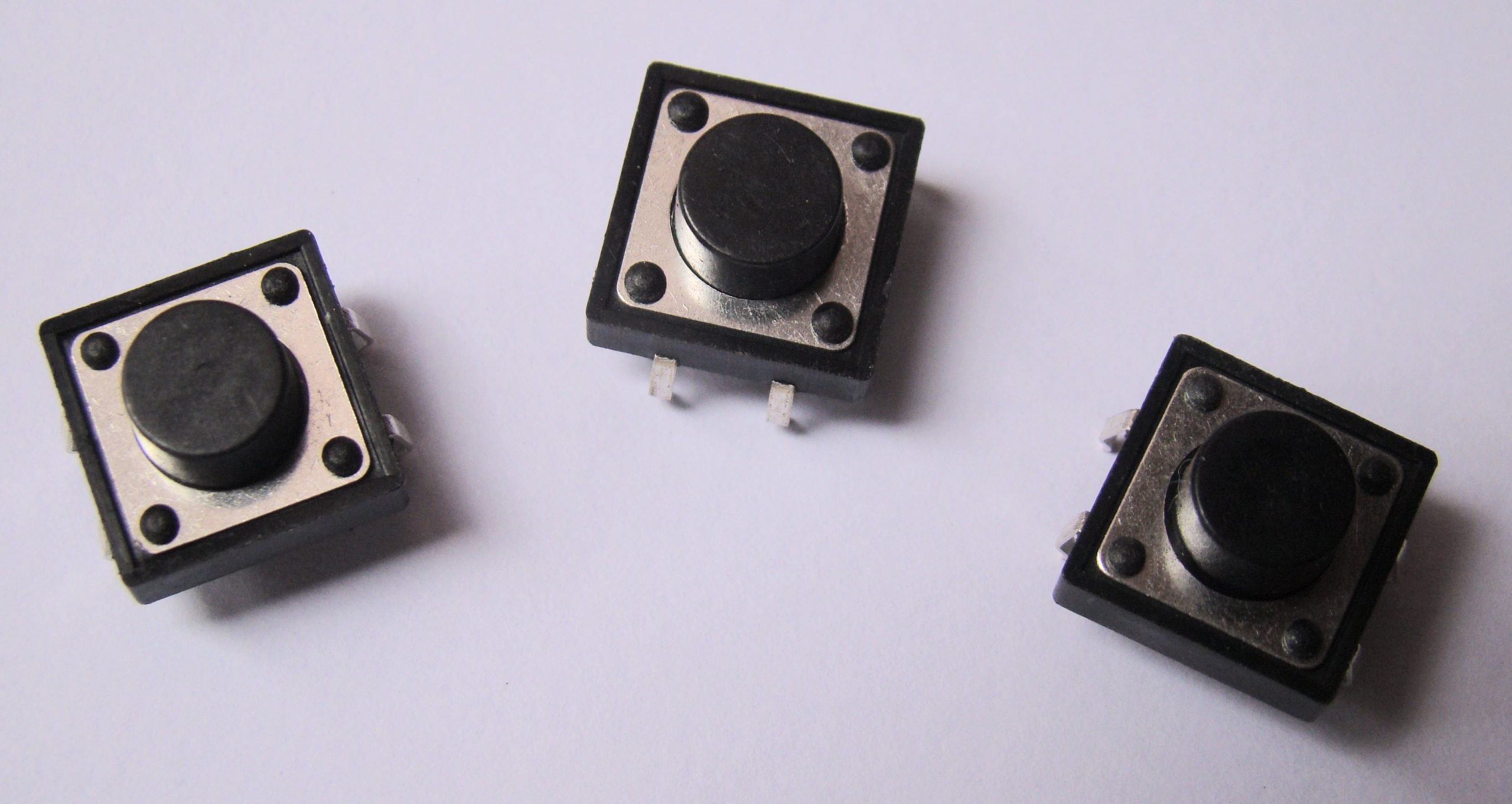Large Momentary Tactile Push Button Switch 12x12x8 MM - Hacktronics