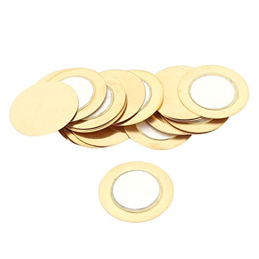 Large Size Piezoelectric Transducer Sensor: Piezo Disk Buzzer - Hacktronics