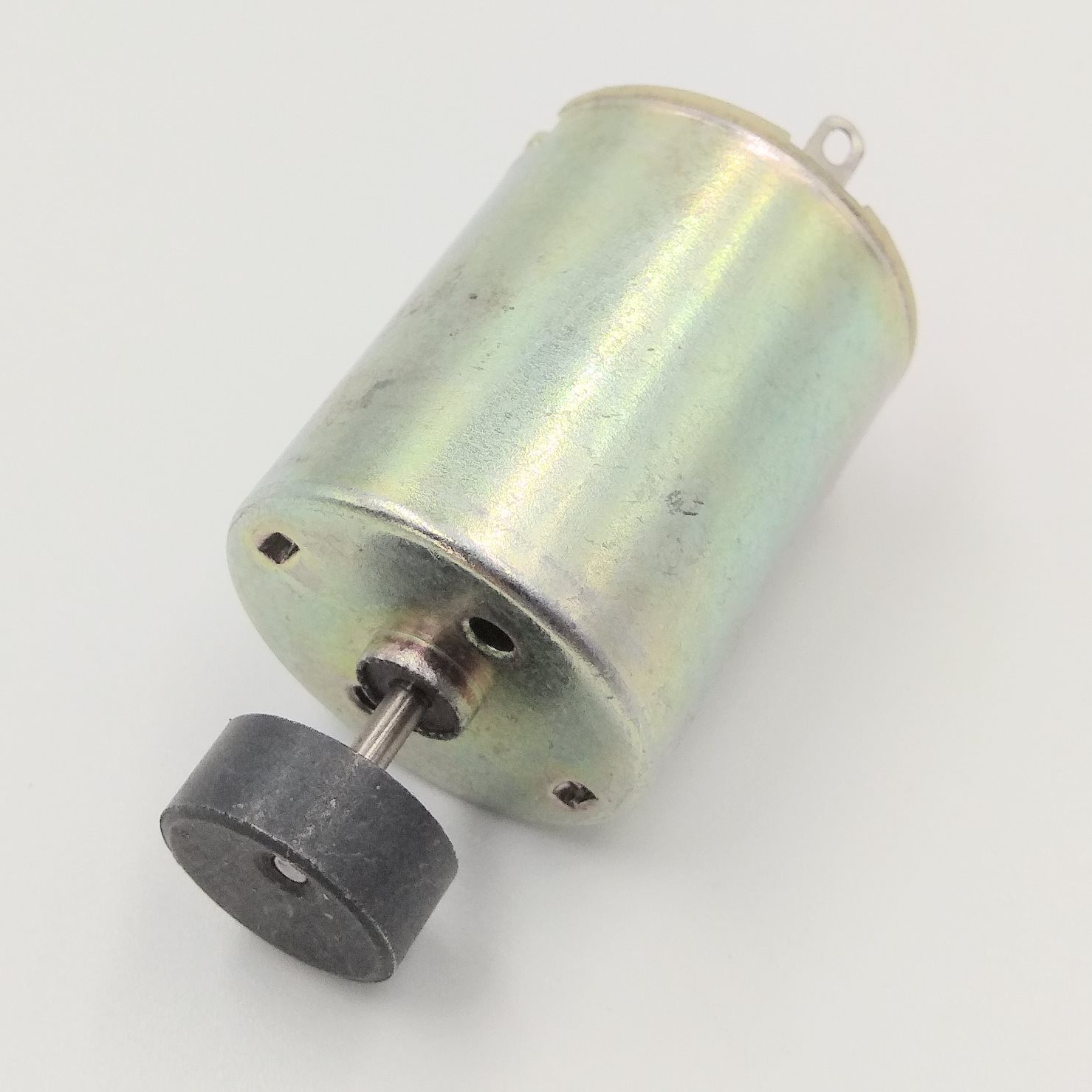 Large Vibration DC Motor with Round Head - Hacktronics