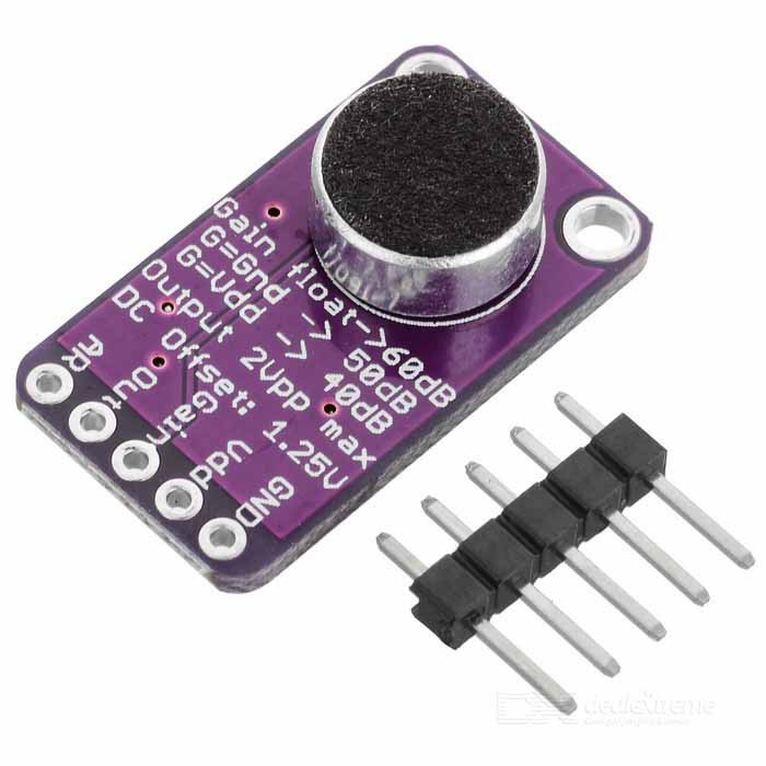 MAX9814 Electret Microphone AGC Amplifier Module Auto Gain Control ...