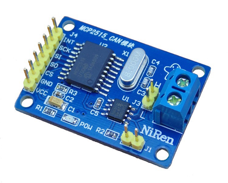 MCP2515 CAN Bus Module TJA1050 Receivers SPI Protocol - Hacktronics