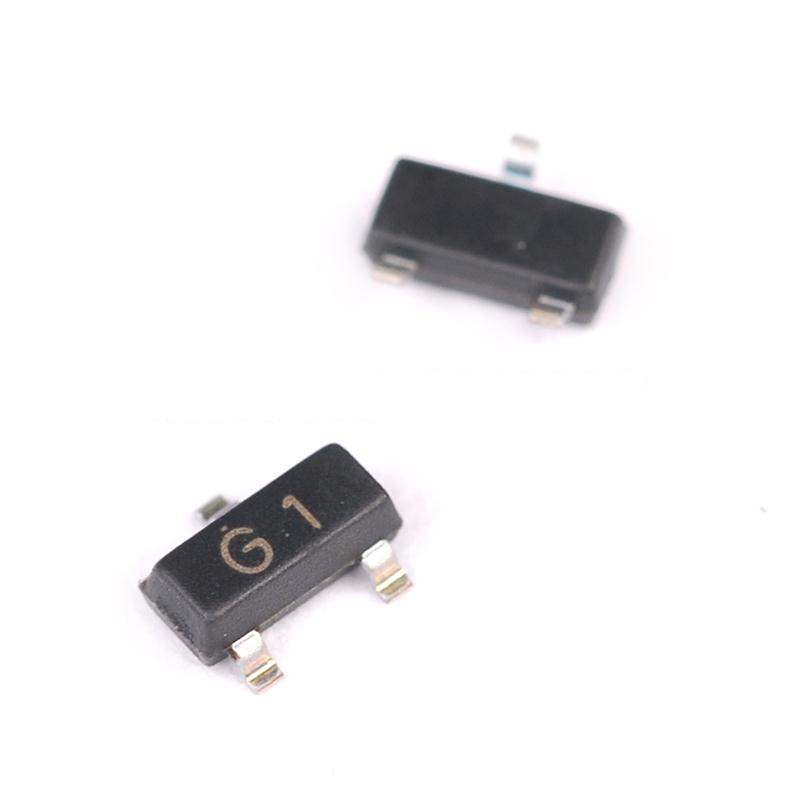 MMBT5551 SOT-23 2N5551 SMD NPN High Voltage Transistor G1 Marking ...