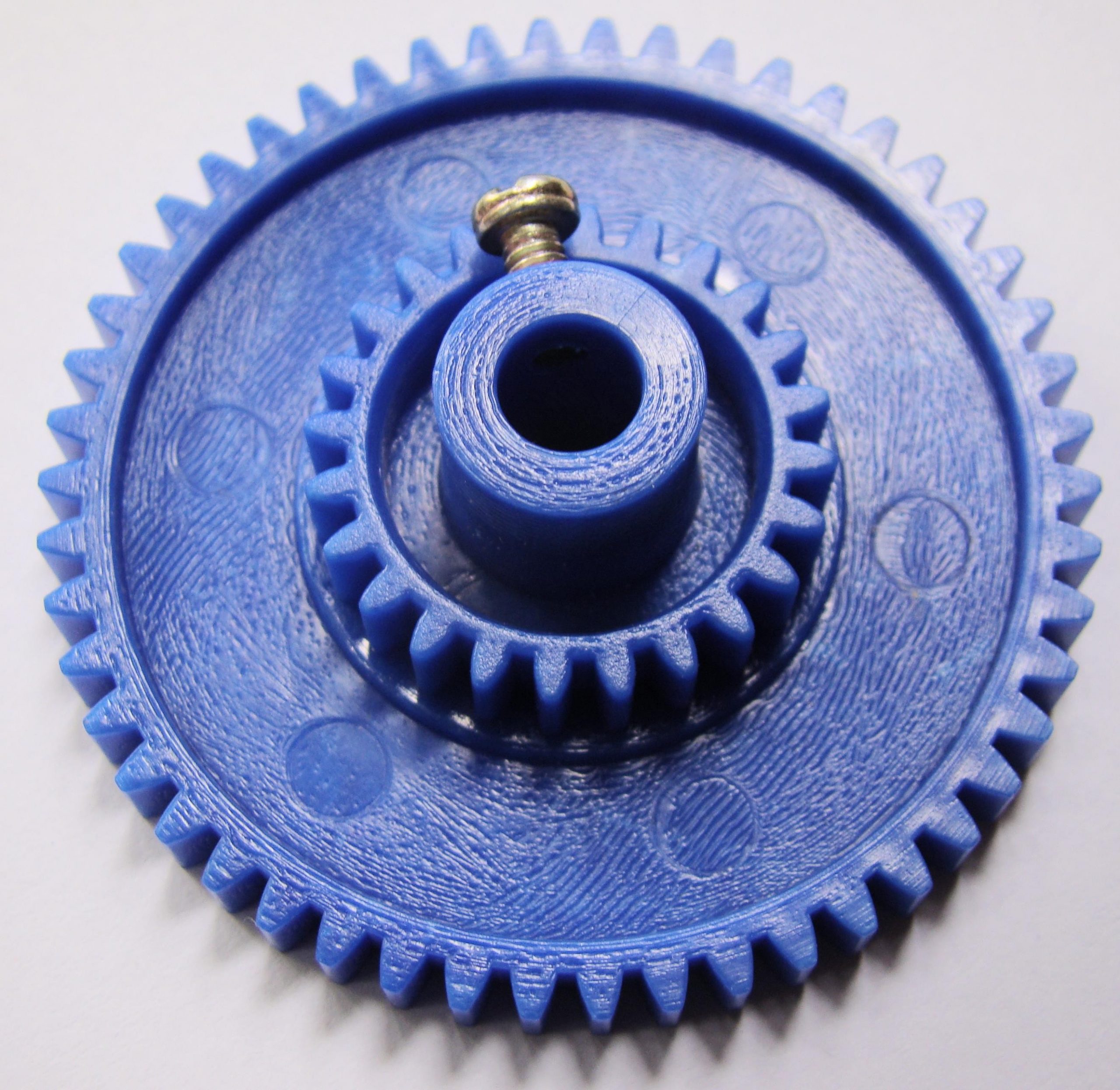 Medium Size Double Blue Gear - Hacktronics