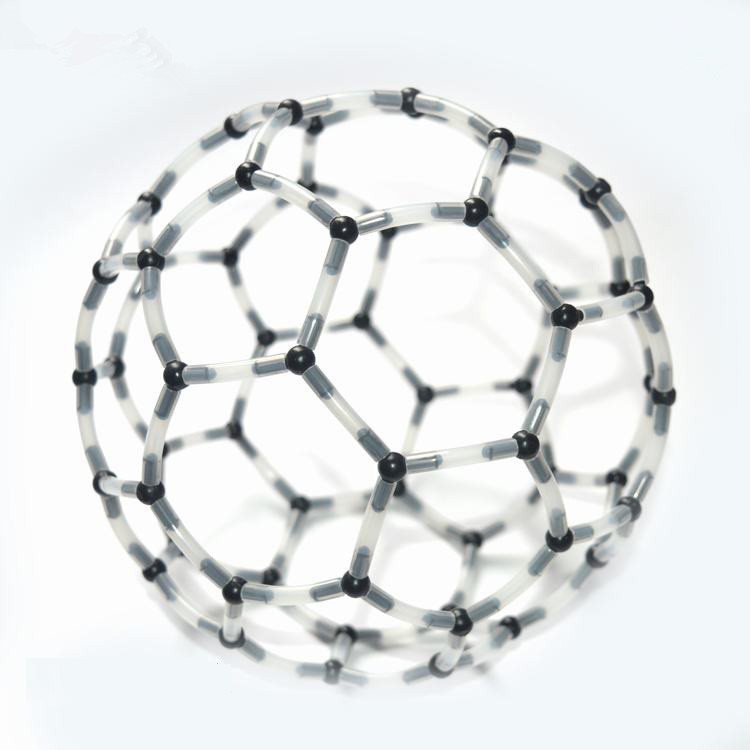 Molecular Model of C60 Buckyball Carbon Molecular Model - Hacktronics