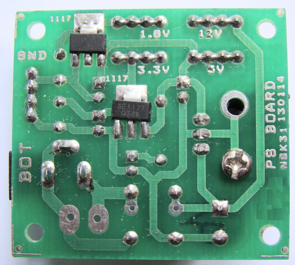 Multi Power Supply Board: 12V/5V/3.3V/1.8V - Hacktronics