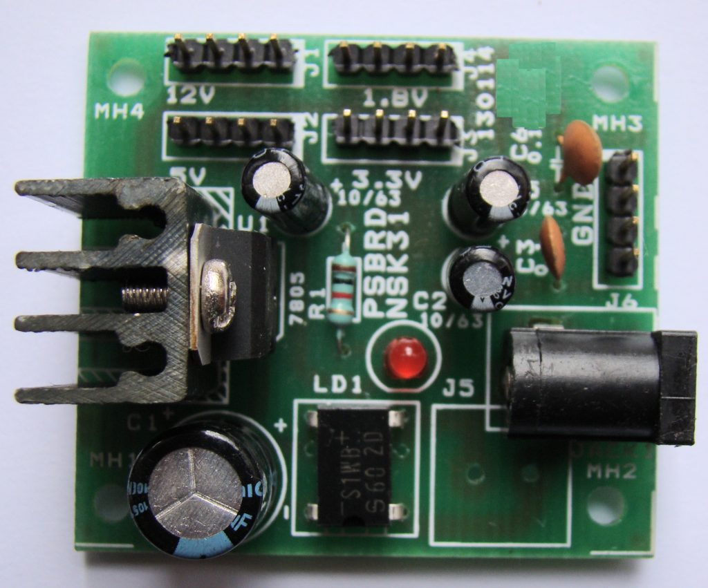 Multi Power Supply Board: 12V/5V/3.3V/1.8V - Hacktronics
