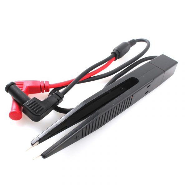Multimeter Pen SMD Test Leads Tweezers SMD Clip LCR Chip Capacitors ...