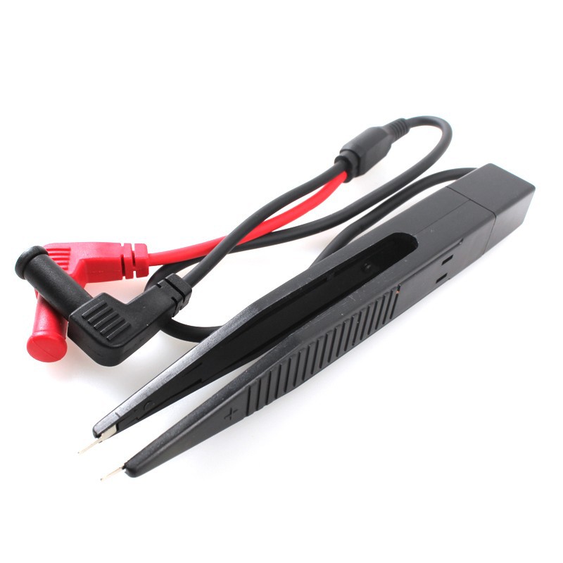 Multimeter Pen SMD Test Leads Tweezers SMD Clip LCR Chip Capacitors ...