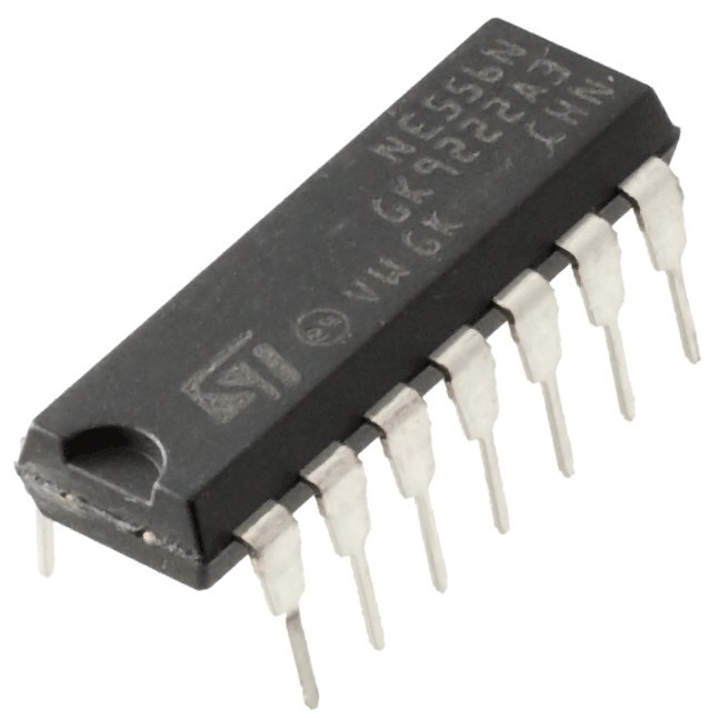 NE556/LM556 Dual Timer Oscillatior - Hacktronics