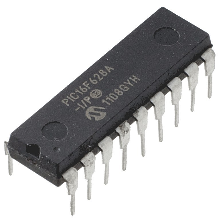 PIC16F628A - 18 Pin DIP PIC Microcontroller - Hacktronics