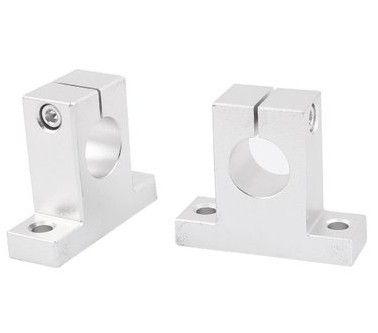 Pair of Linear Motion Shaft Support SK8 Vertical Optical Axis Bracket ...