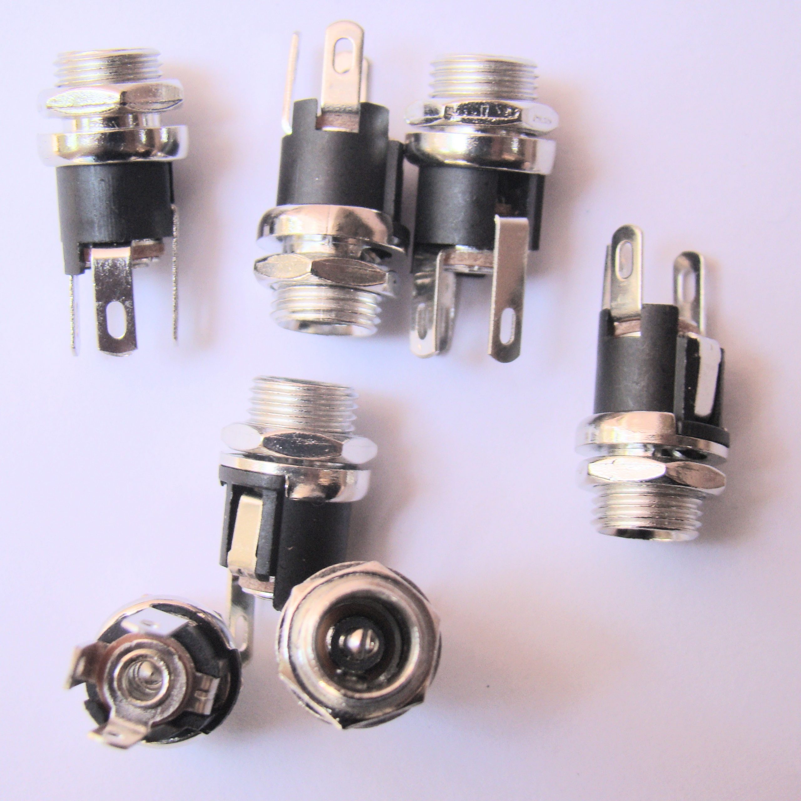 Panel Mount DC-021 Metal Power Block DC Socket DC Power Connector ...