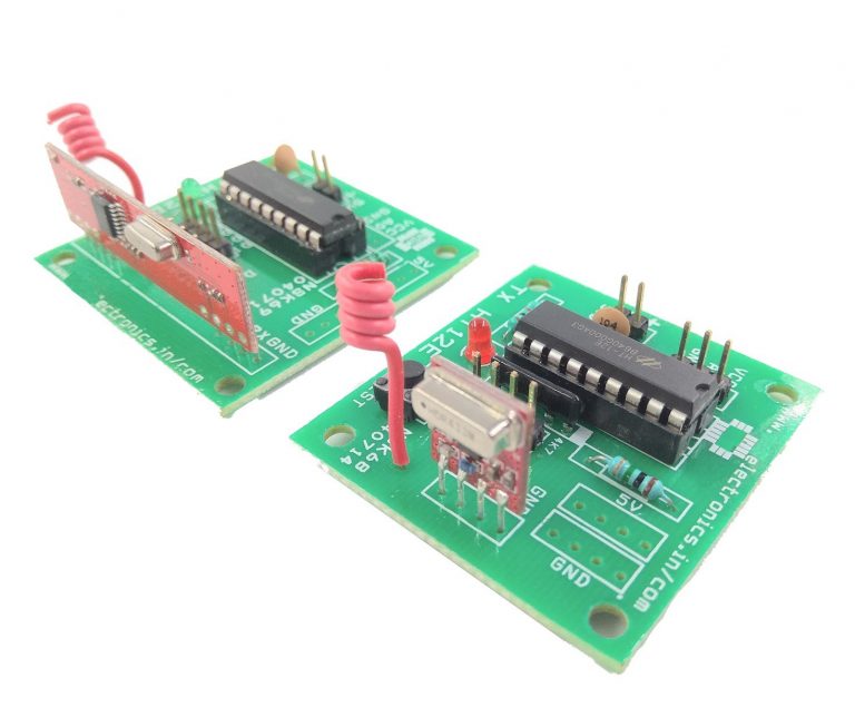 Rf Encoderdecoder Module With 433 Mhz Transceiver Hacktronics