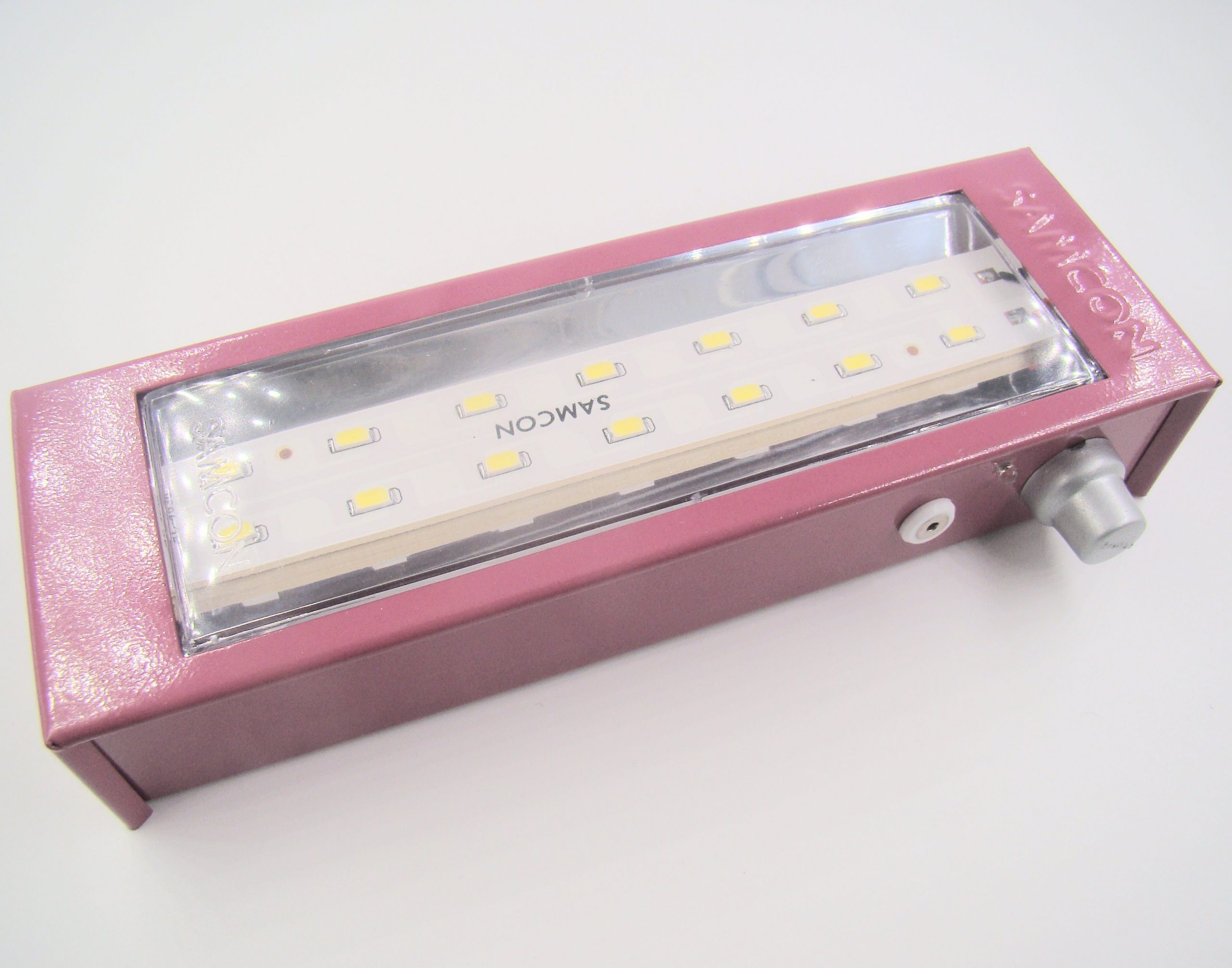 Samcom Bright White Rechargeable Emergency Light With Variable Brightness Hacktronics