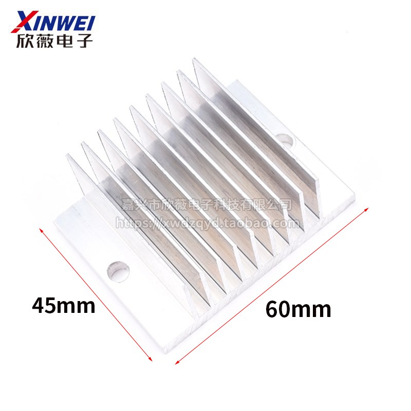 Semiconductor Refrigeration Heat Sink Cooling Block DIY Aluminum Alloy ...