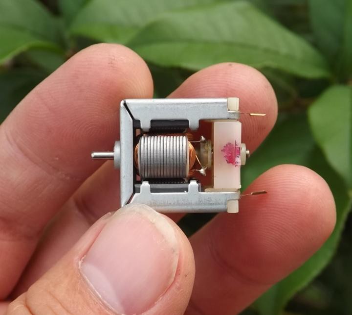Small Rectangular Box Type Micro DC Motor - Hacktronics