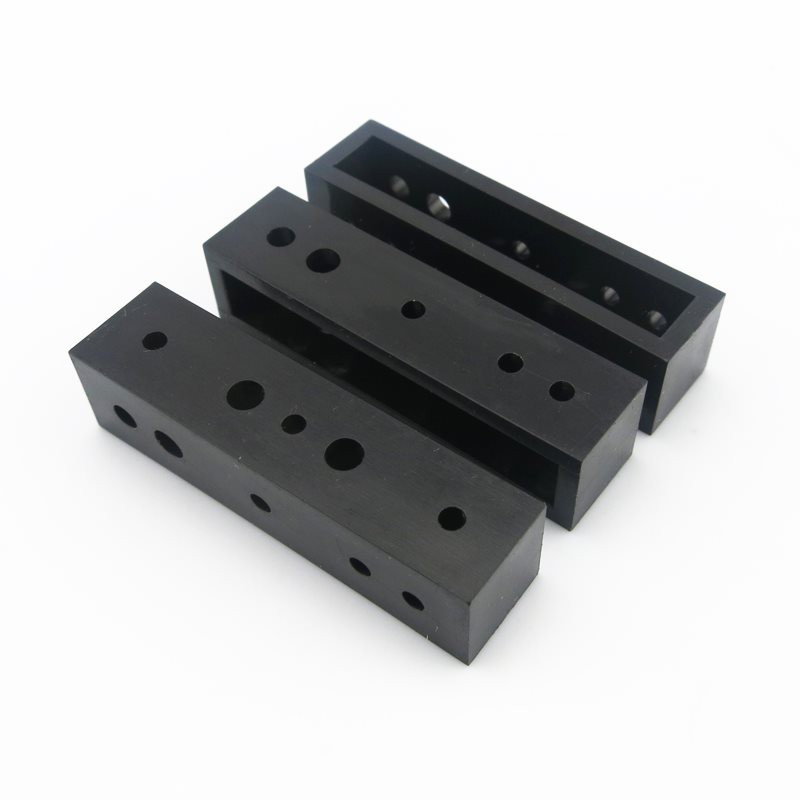 Square Strip Black Plastic Bar Axle Eccentric Wheel Robot Material - Hacktronics
