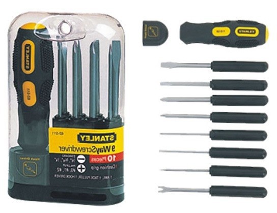 Stanley Combination Screwdriver Set - Hacktronics