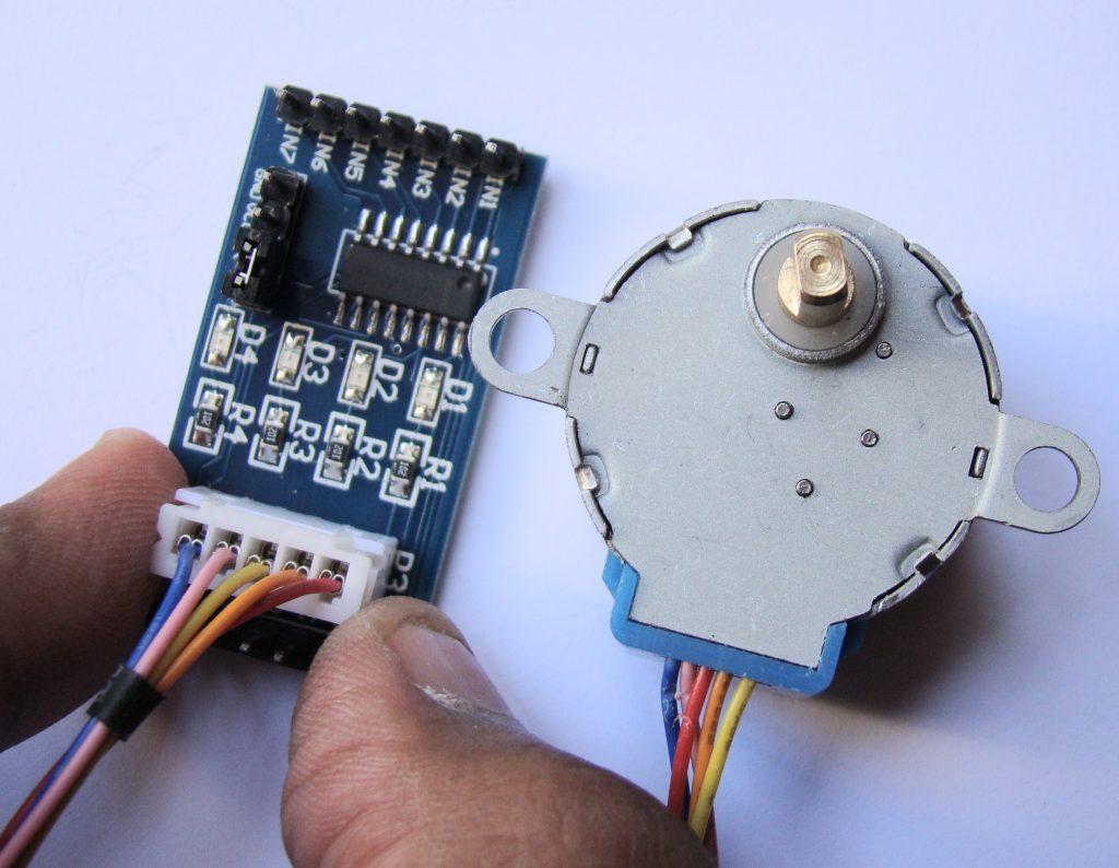 ULN2003 Stepper Motor Driver Board + 5V Stepper Motor - Hacktronics