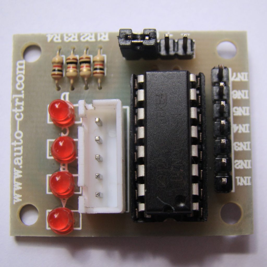 ULN2003 Stepper Motor Driver Board with LED Indicators - Hacktronics