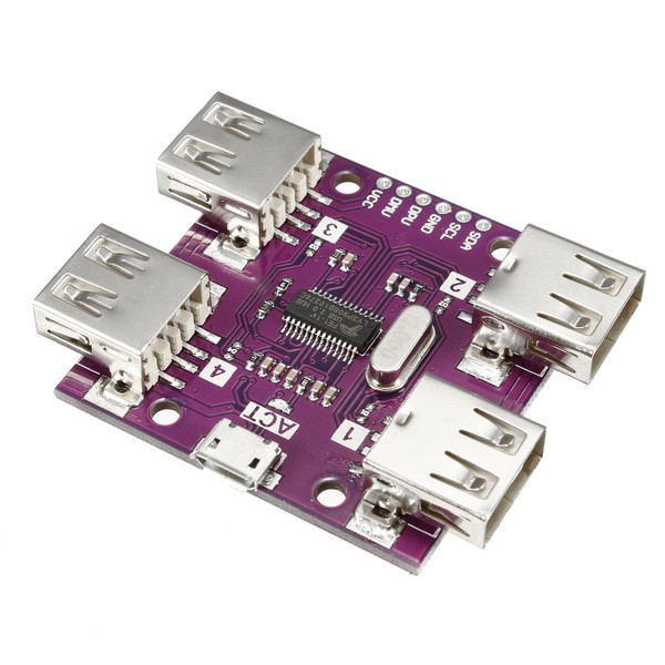 USB 2.0 HUB 4-Port USB High Speed Controller Module - Hacktronics