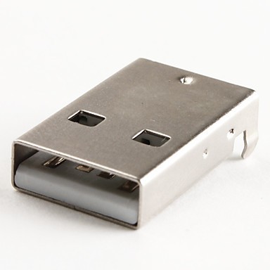 USB Type A 4-Pin Male Connector Socket - Hacktronics