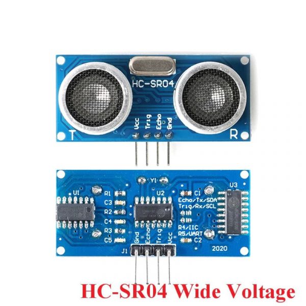 Upgraded Ultrasonic Ranging Module HC-SR04 UART IIC - Hacktronics