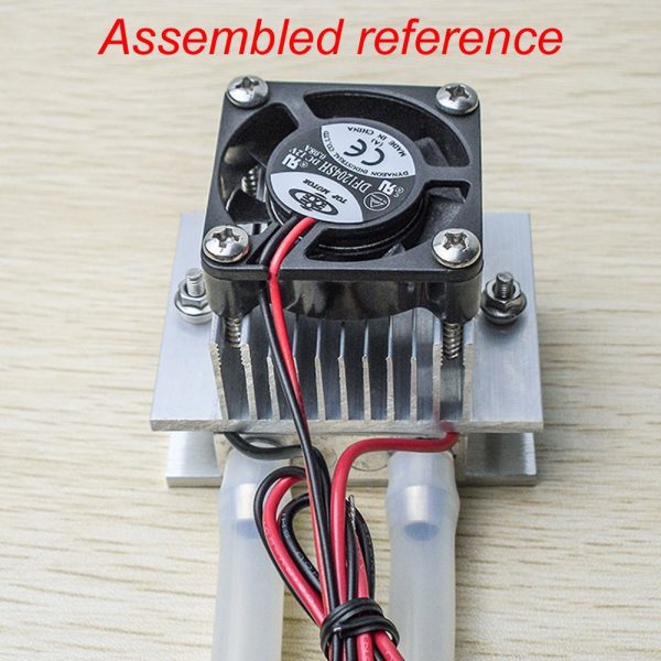Water Cooling Head 40 x 40 x 12mm Water-Cooled Radiator - Hacktronics