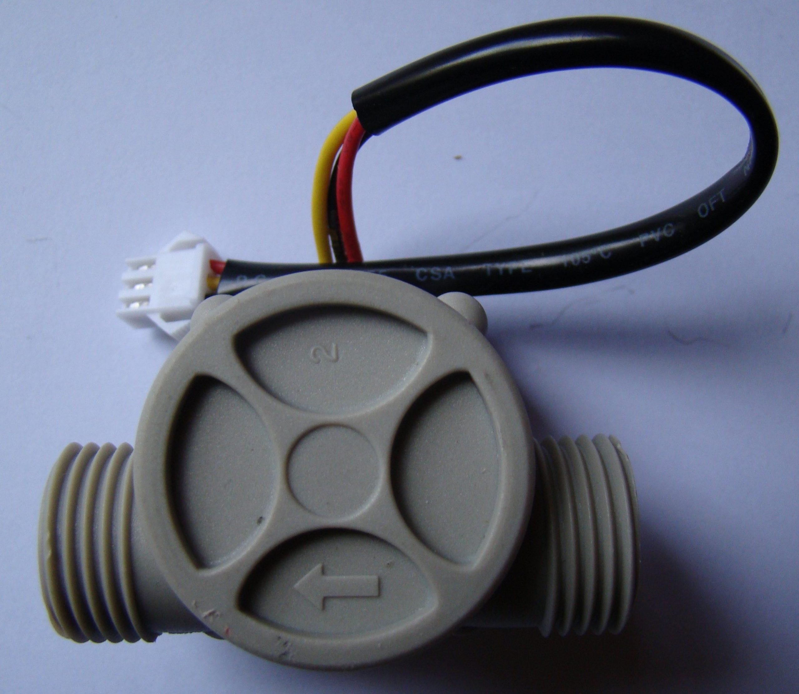 Water Flow Meter Sensor with JST Connector - Hacktronics