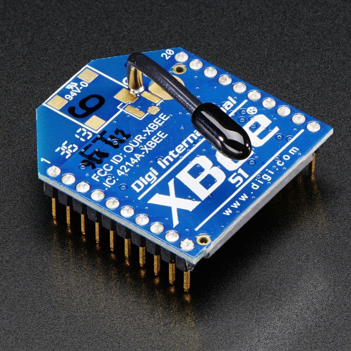 XBee Module - Series 1 - 1mW with Wire Antenna - XB24-AWI-001 - Hacktronics