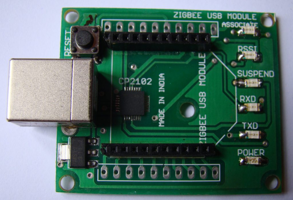 XBee/ZigBee Adapter board with USB interface - Hacktronics