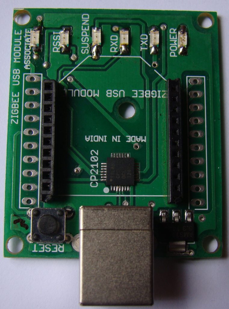 XBee/ZigBee Adapter board with USB interface - Hacktronics