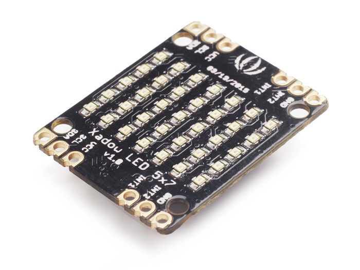 Xadow STM32F030F4 controlled LED 5 x 7 Display - Hacktronics