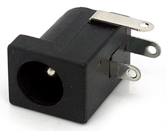 DC Power Socket 5.5x2.1MM DC Barrel Power Adapter Jack/Connector - PCB ...