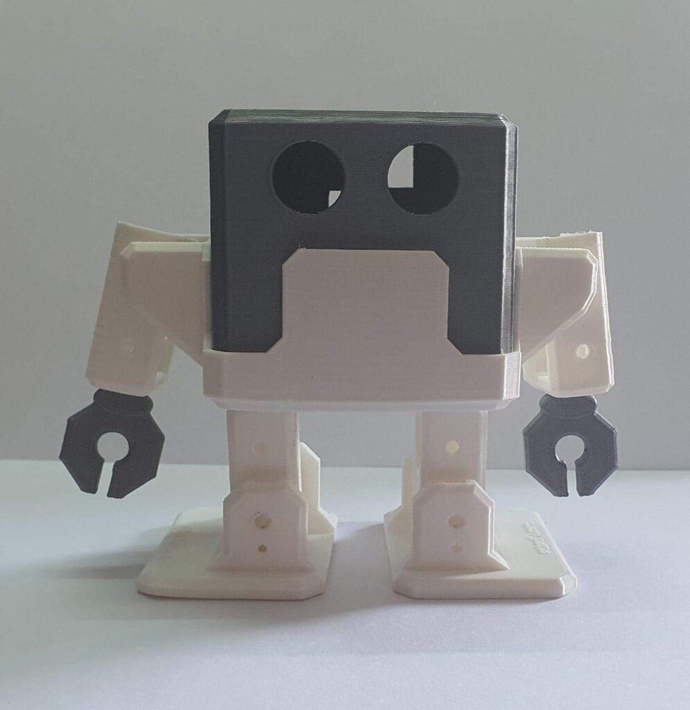 Otto Compatible DIY Humanoid Robot – 3D Printed Parts Only - Hacktronics