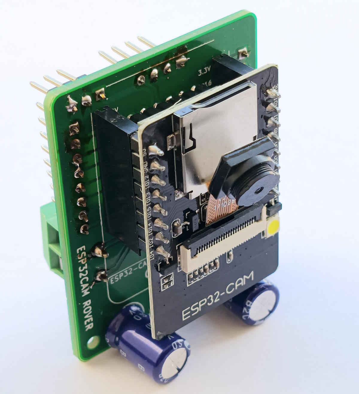 ESP32Cam based Motor Controller Board for Robotics Mars Rover - Hacktronics