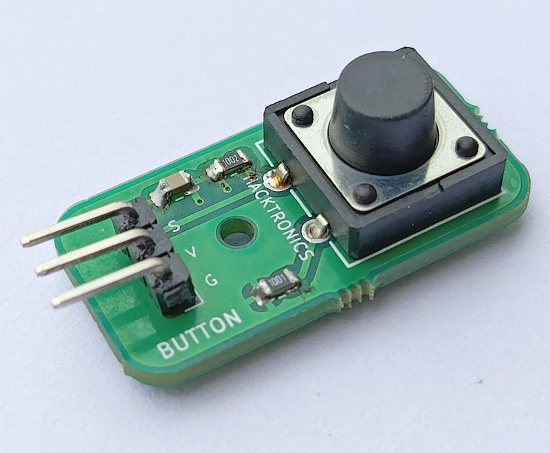 12mm Tactile Push Button Module with Pull Up and Filter Capacitors ...
