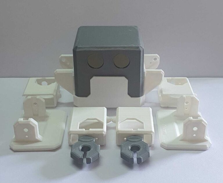 Otto Compatible DIY Humanoid Robot – 3D Printed Parts Only - Hacktronics