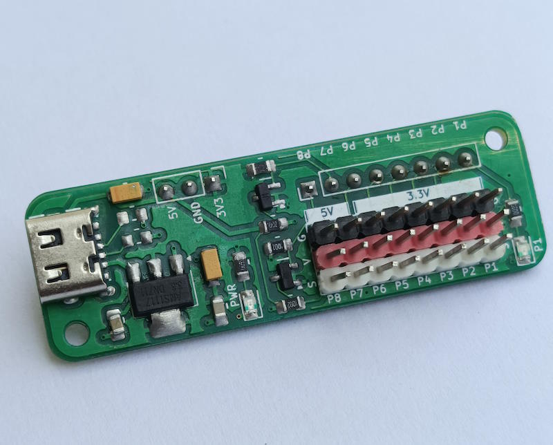 Multi Purpose Breadboard Type Power and Level Shifter Utility Module - Hacktronics